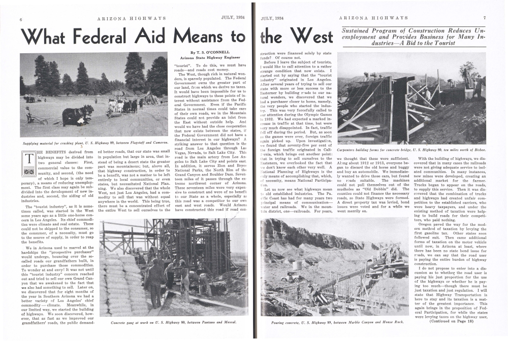 What Federal Aid Means to the West | Arizona Highways