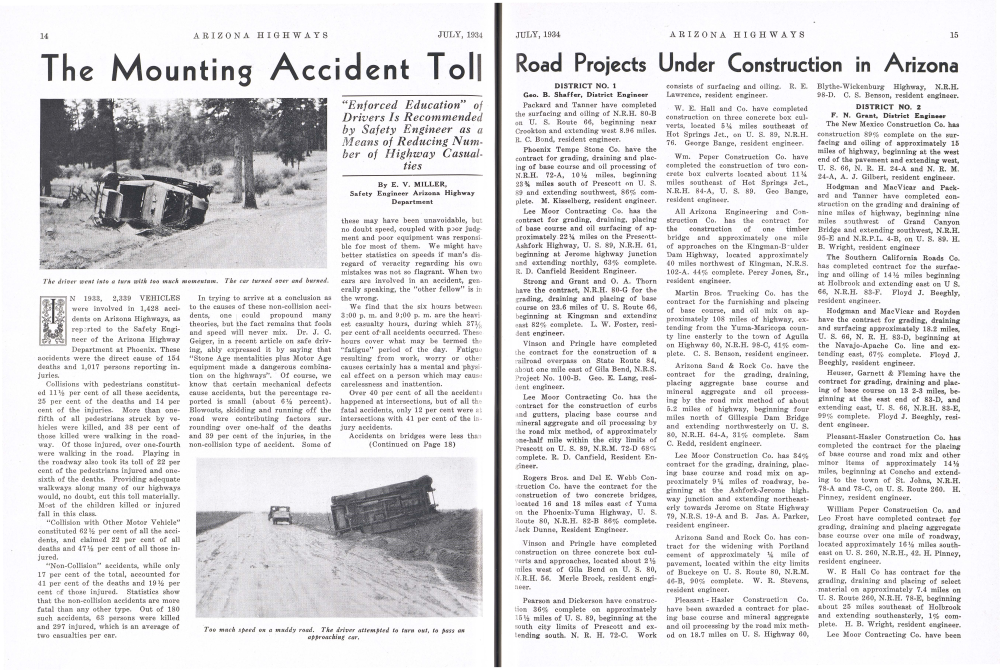 The Mounting Accident Toll | Arizona Highways