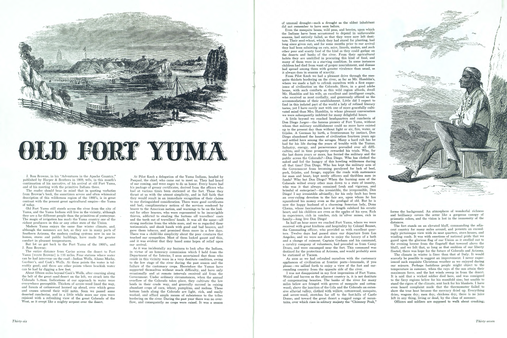 Old Fort Yuma | Arizona Highways