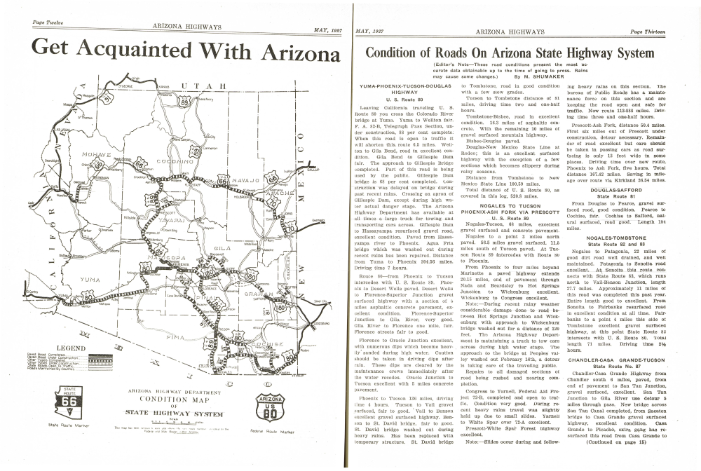 Through Arizona's Wonderland With A District Engineer | Arizona Highways