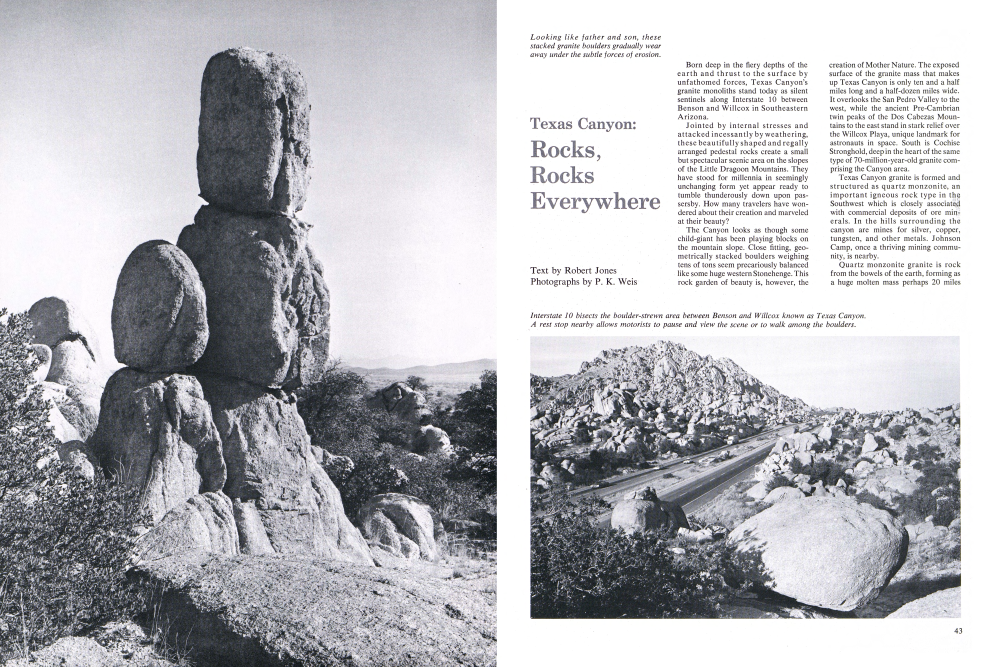 Texas Canyon: Rocks Everywhere | Arizona Highways