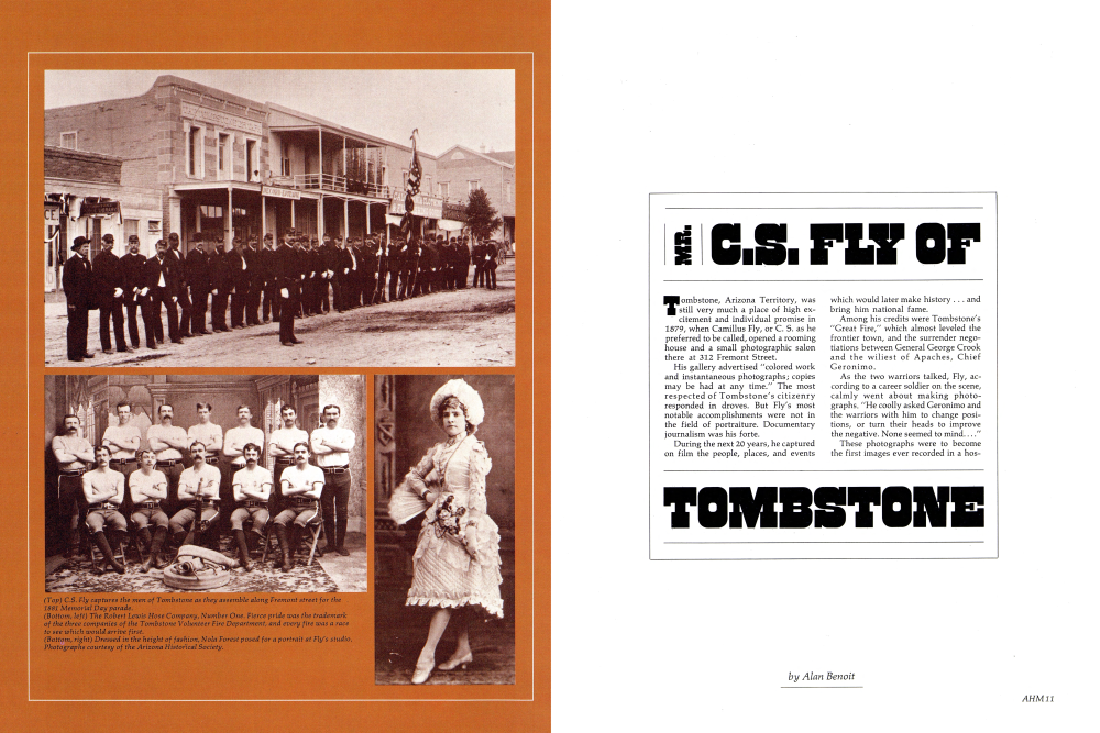 Mr. C. S. Fly of Tombstone | Arizona Highways