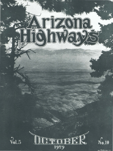 October 1929 | Arizona Highways